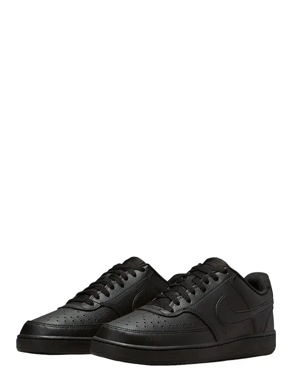 Nike Court Vision Low "next Nature" Sneakers - Black