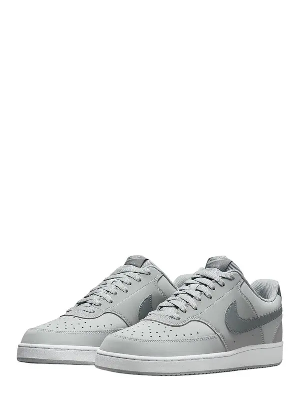 Nike Court Vision Low Athletic Sneakers - Gray