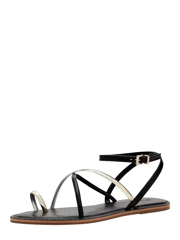 Schutz Valeria Strappy Sandals - Black