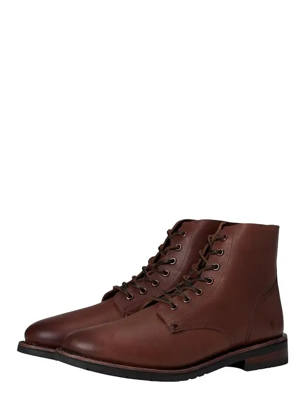 THE FRYE COMPANY Barrett Lace-up Ankle Boots - Tan