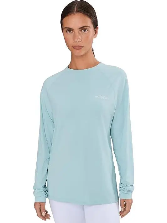 Columbia Pfg Solar Stream Ii Long Sleeve T-shirt - Blue