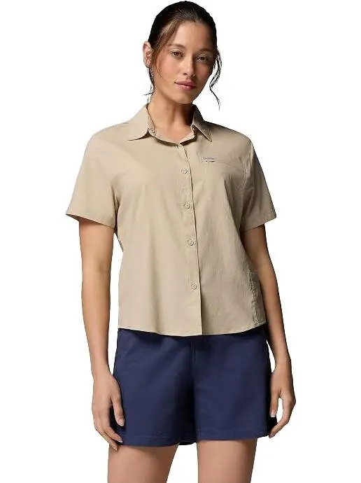 Columbia Silver Ridge Utility Ii Short Sleeve Shirt - Ancient Fossil