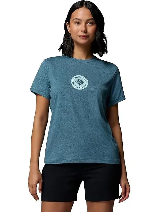 Columbia Parsons Point Short Sleeve Graphic Tee - Blue