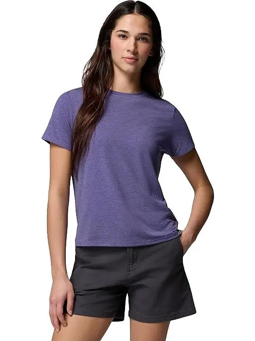 Columbia Csc Soft Stretch Short Sleeve Tee - Purple