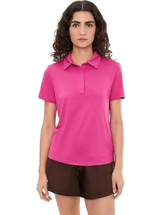 Columbia Parsons Point Polo Shirt - Red