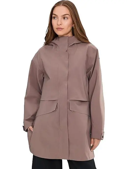 Columbia Amaze Rain 3l Shell Jacket - Brown