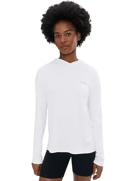 Columbia Pfg Solar Stream Ii Hoodie - White