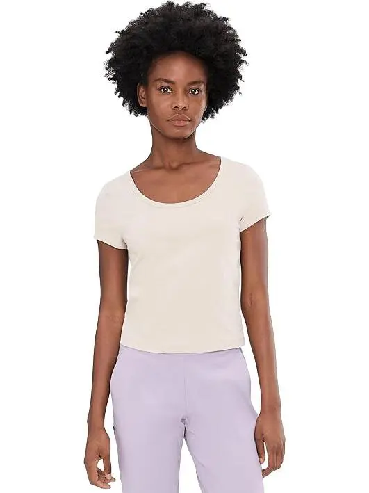 Columbia Pinetown Canyon Rib Short Sleeve Tee - Tan