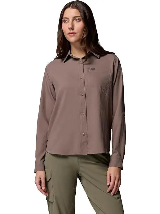 Columbia Silver Ridge Utility Ii Long Sleeve Shirt - Brown