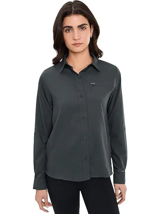 Columbia Silver Ridge Utility Ii Long Sleeve Shirt - Gray