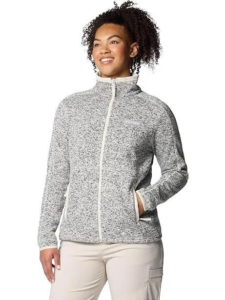 Columbia Sweater Weather Full Zip Ii Jacket - White
