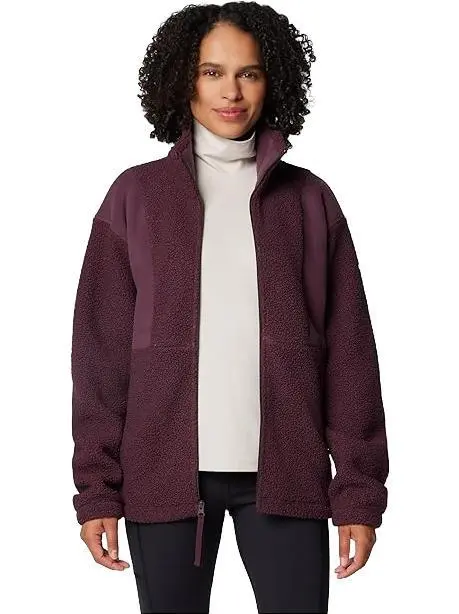 Columbia Panorama Full Zip Ii Fleece Jacket - Burgundy