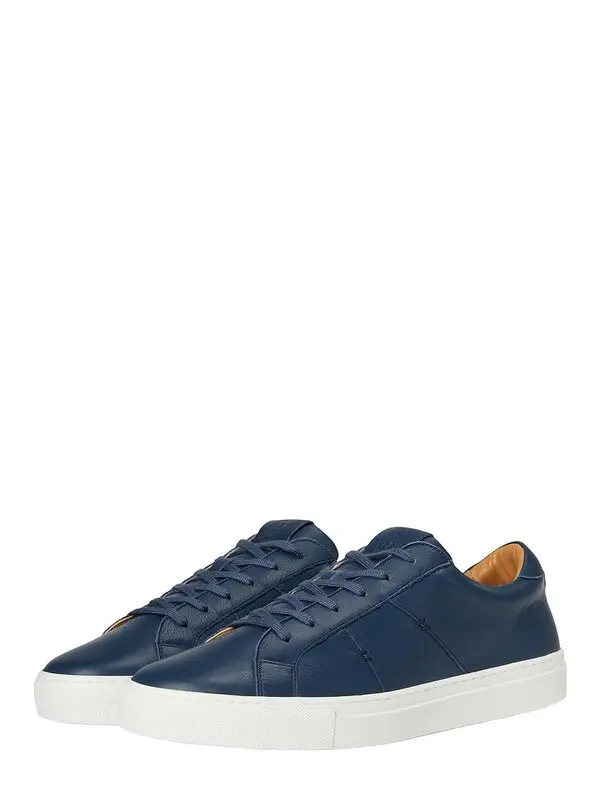 Greats Royale 2.0 Leather Lace-up Sneakers - Navy