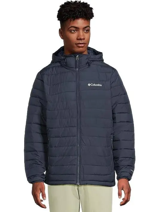 Columbia Powder Lite Ii Hooded Jacket - Navy