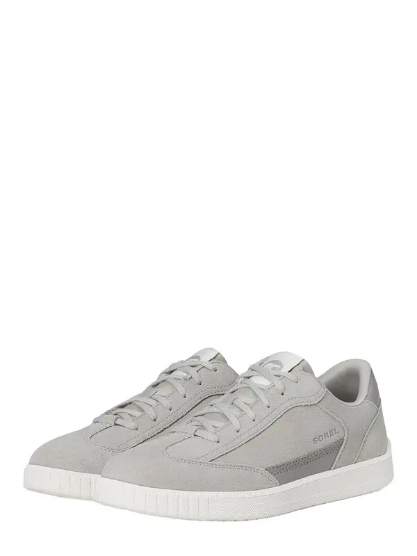 Sorel Ona Drift Suede Lace-up Sneakers - Gray