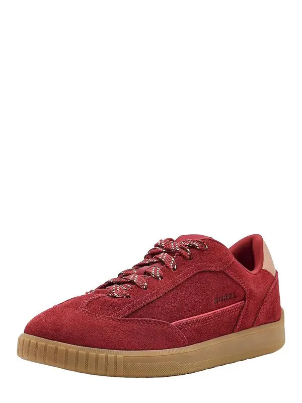 Sorel Ona Drift Casual Lace Up Shoes - Red