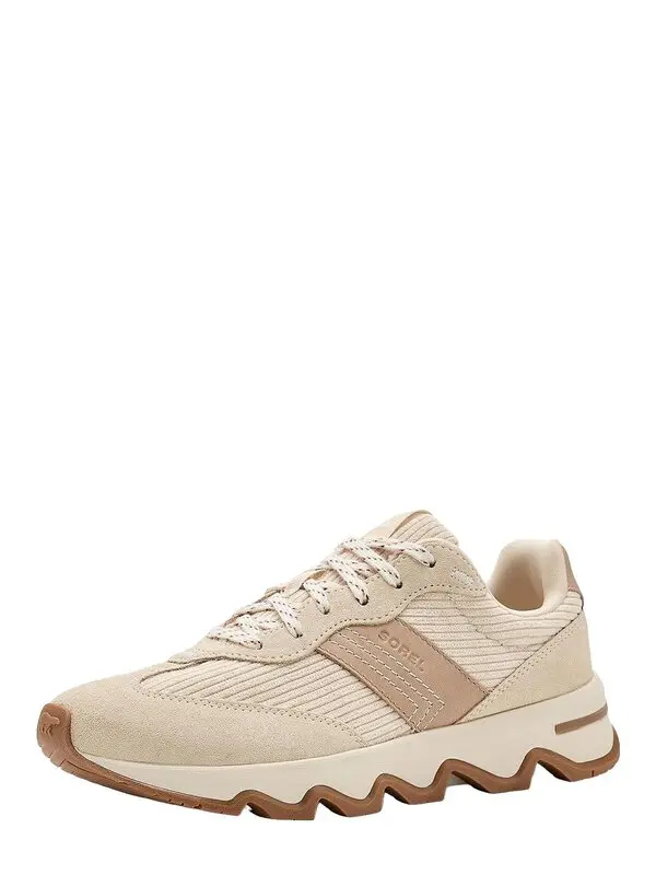 Sorel Kinetic Ember Lace-up Sneakers - Bleached Ceramic/gum