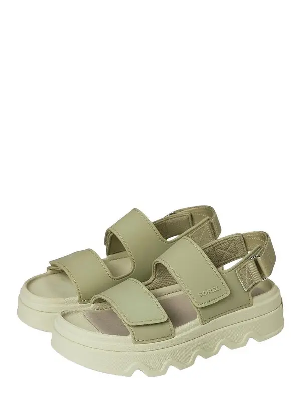 Sorel Kinetic Sunchase Ankle Strap Sandals - Green