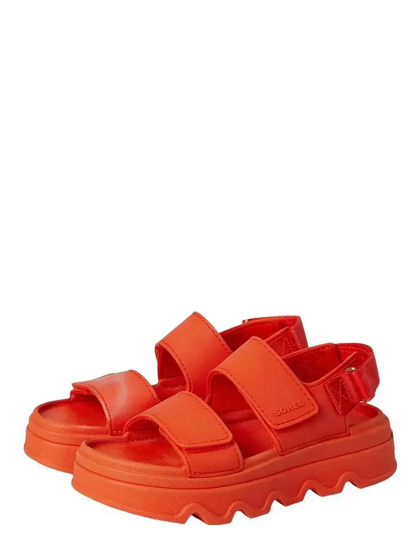 Sorel Kinetic Sunchase Ankle Strap Sandals - Orange