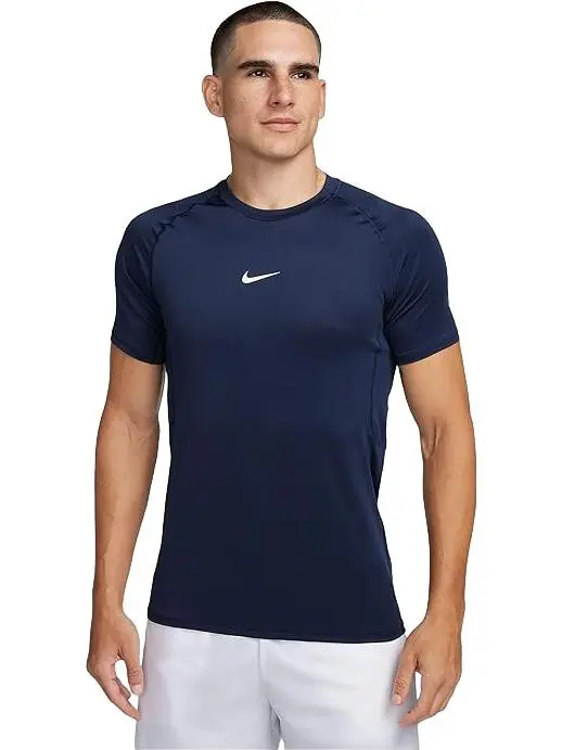 Nike Pro Dri-fit Slim Short Sleeve Top - Black