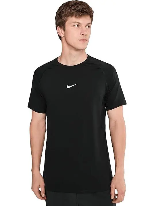 Nike Pro Dri-fit Slim Short Sleeve Top - Black