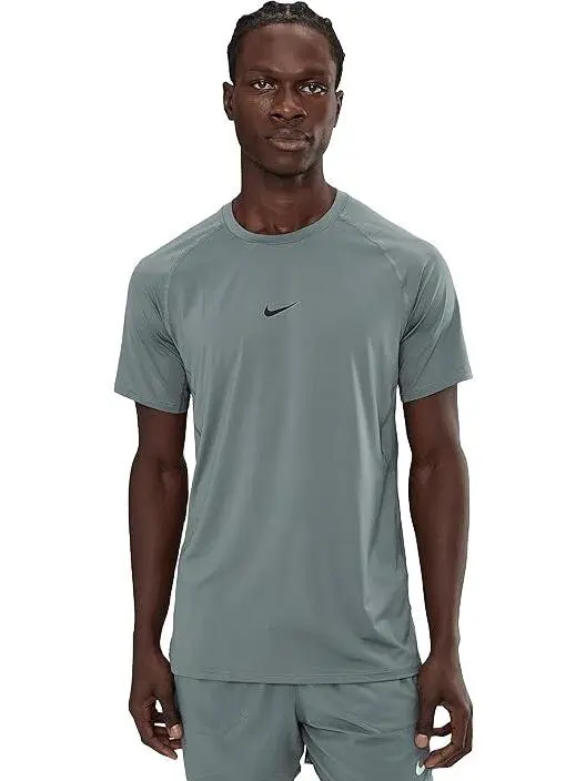 Nike Pro Dri-fit Slim Short Sleeve Top - Gray