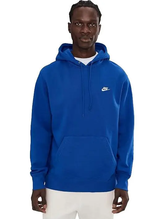 Nike Club Fleece Pullover Hoodie - Blue