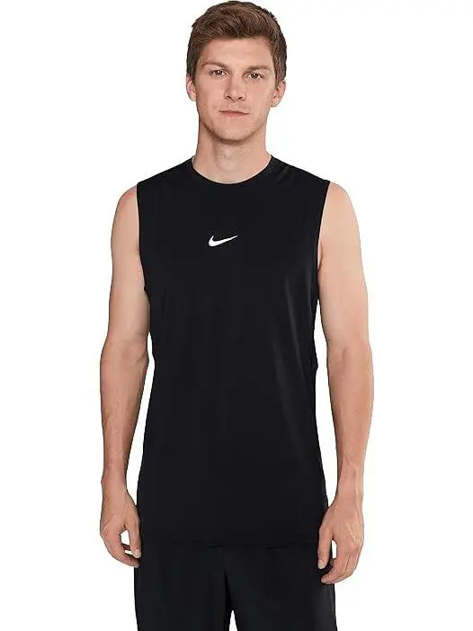 Nike Pro Dri-fit Slim Sleeveless Top - Black