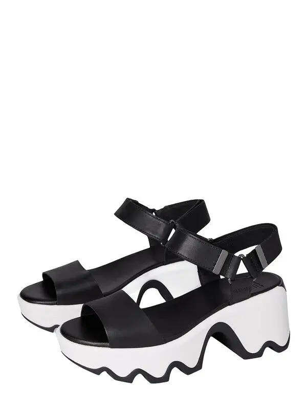 Sorel Kinetic Aura Y-strap Dress Sandals - Black