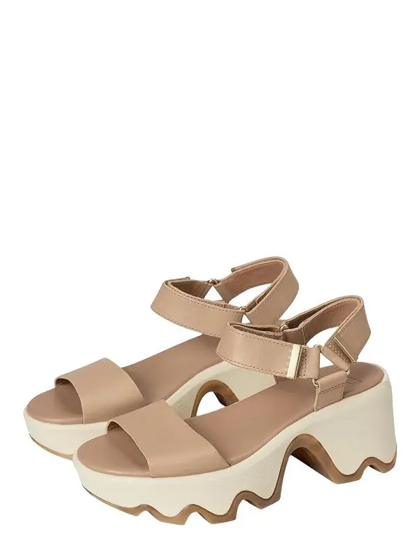 Sorel Kinetic Aura Y-strap Dress Sandals - Brown