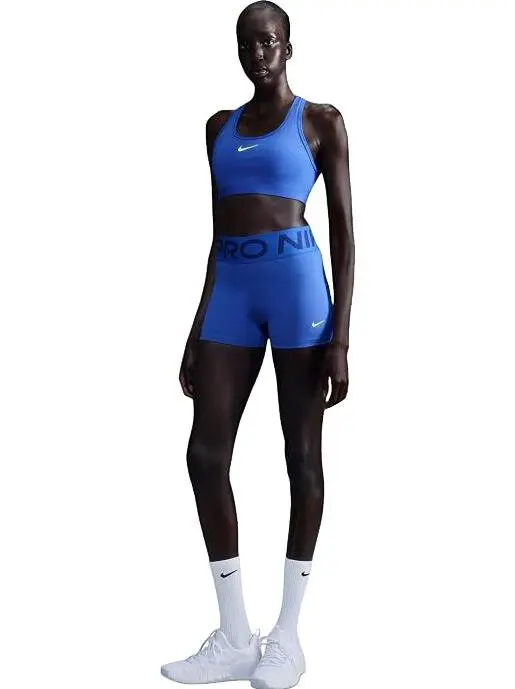 Nike Swoosh Medium Support Bra Bra Midnight - Blue