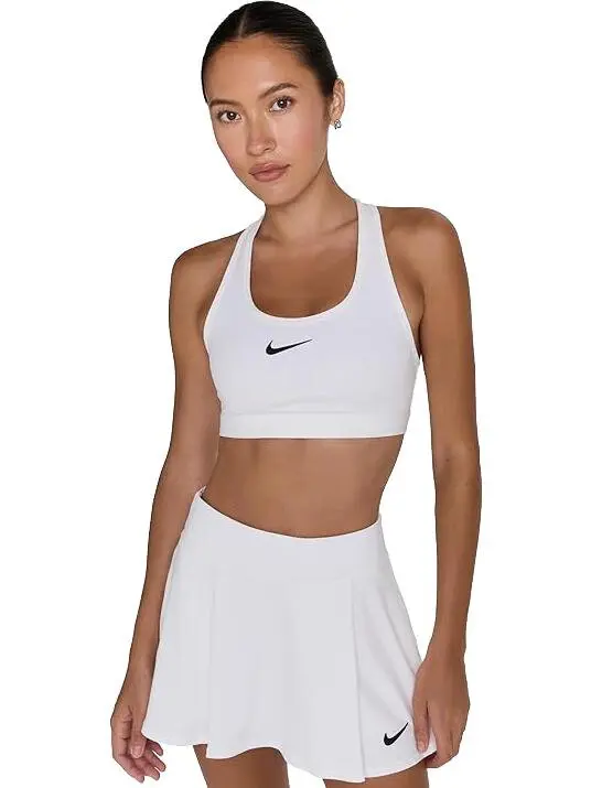 Nike Swoosh Medium Support Bra Bra Sea Coral - White