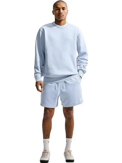 Nike Club French Terry Flow Shorts - Blue