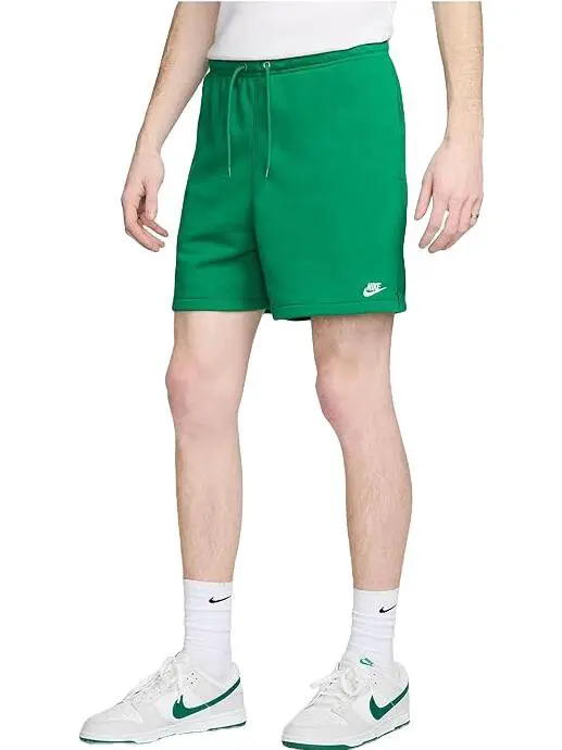 Nike Club French Terry Flow Shorts - Green