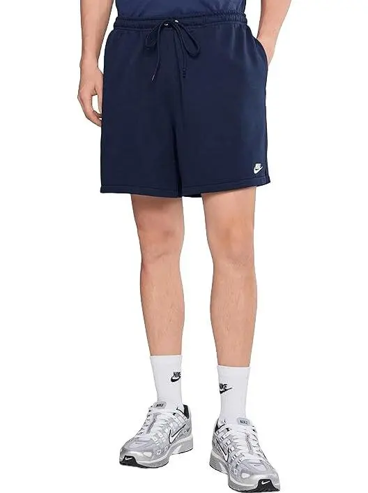 Nike Club French Terry Flow Shorts - Navy