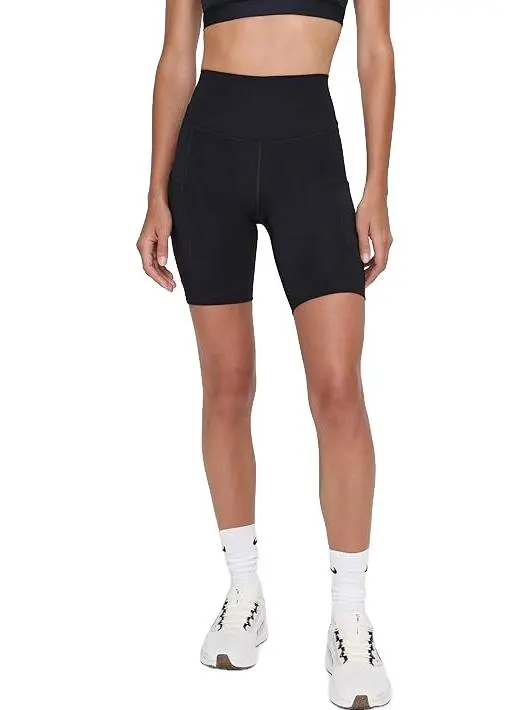 Nike Dri-fit One High-rise 8 Pocket Biker Shorts - Black