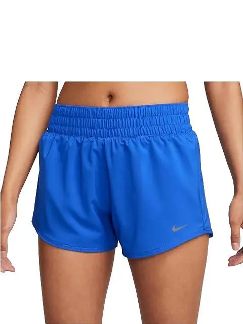 Nike Dri-fit Mid-rise 3 Brief-lined Shorts - Blue