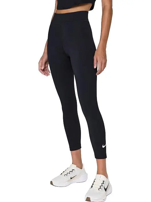 Nike Classic High-waisted 7/8 Leggings - Black/sail