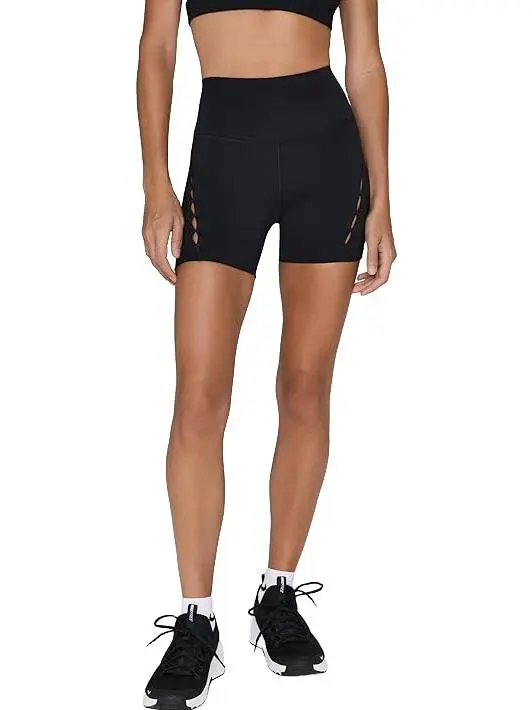 Nike Dri-fit One High-rise 5" Novelty Shorts - Black