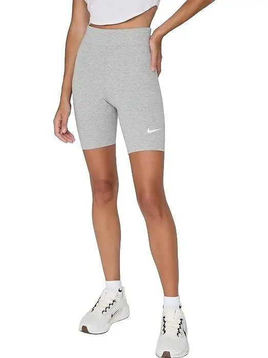 Nike Classic High-rise 8” Shorts - Gray
