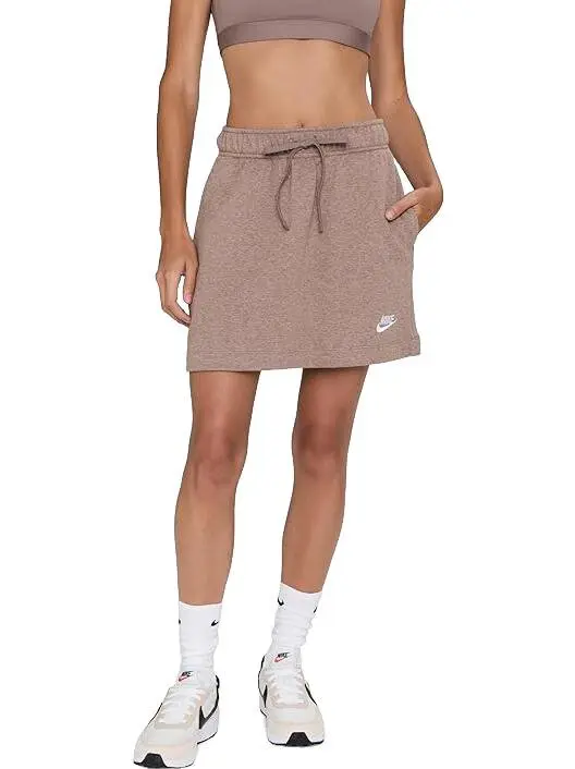 Nike Club Fleece Mid-rise Skirt - Multi