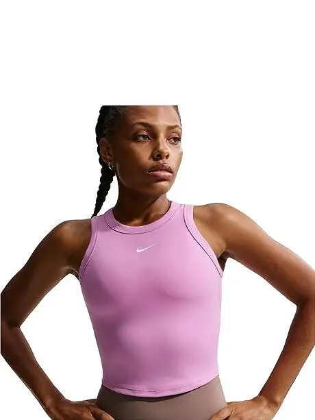 Nike Dri-fit Cropped Tank Top - Pink