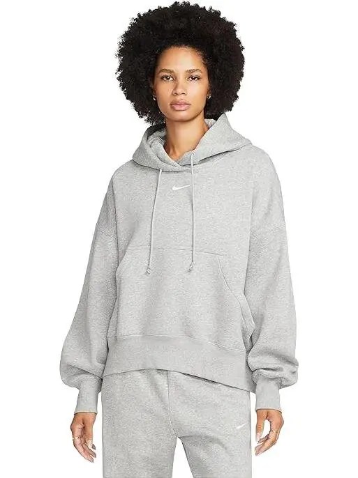 Nike Phoenix Fleece Oversized Hoodie - Gray