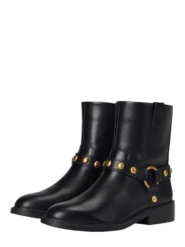Vince Camuto Amais Biker Boots - Black