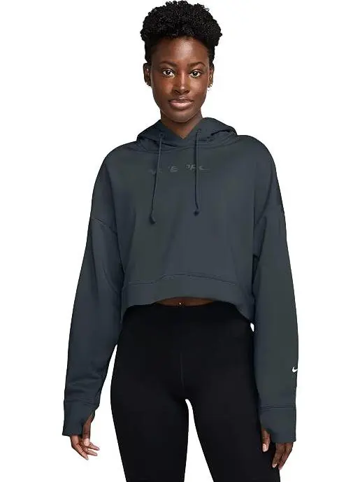 Nike Pro Therma-fit Fleece Hoodie - Black