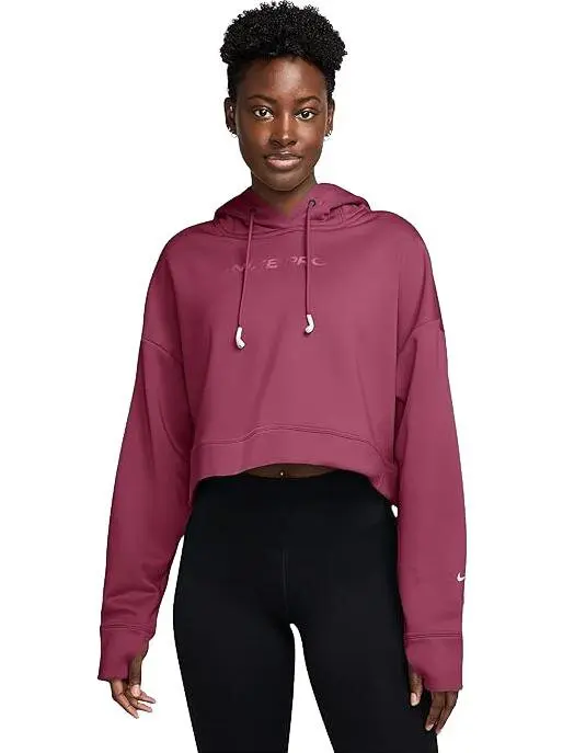 Nike Pro Therma-fit Fleece Hoodie - Pink