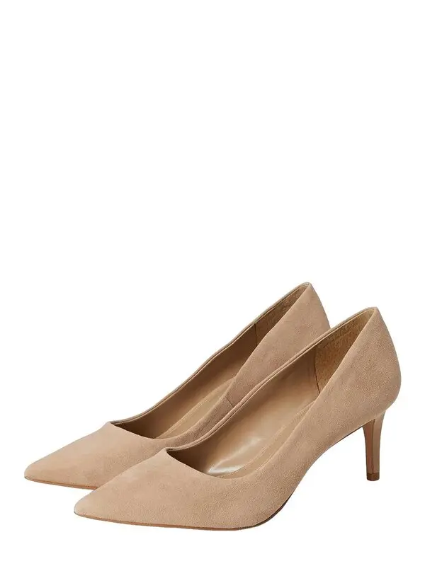 Vince Camuto Kehlia Pointed Toe Stiletto Pumps - Beige