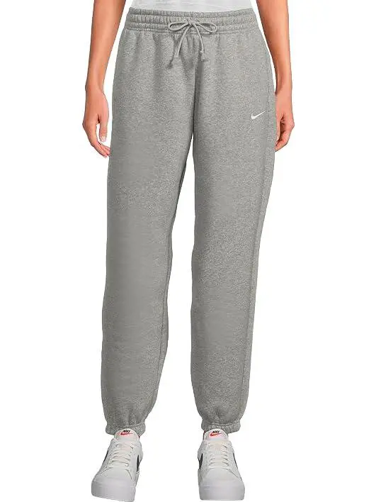 Nike Phoenix Fleece High-waisted Oversized Sweatpants - Gray