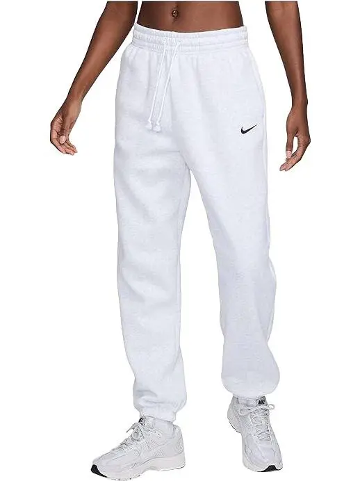 Nike Phoenix Fleece High-waisted Oversized Sweatpants - Gray