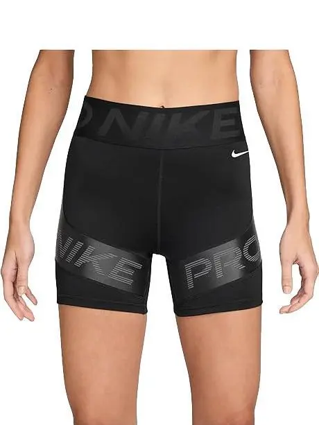 Nike Pro Sculpt Dri-fit High-waisted 5" Biker Shorts - Black